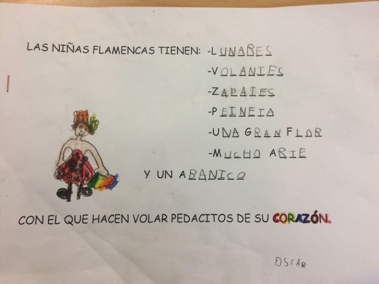 Día del Flamenco en INFANTIL 5A – C.E.I.P. "Hernán Ruiz"